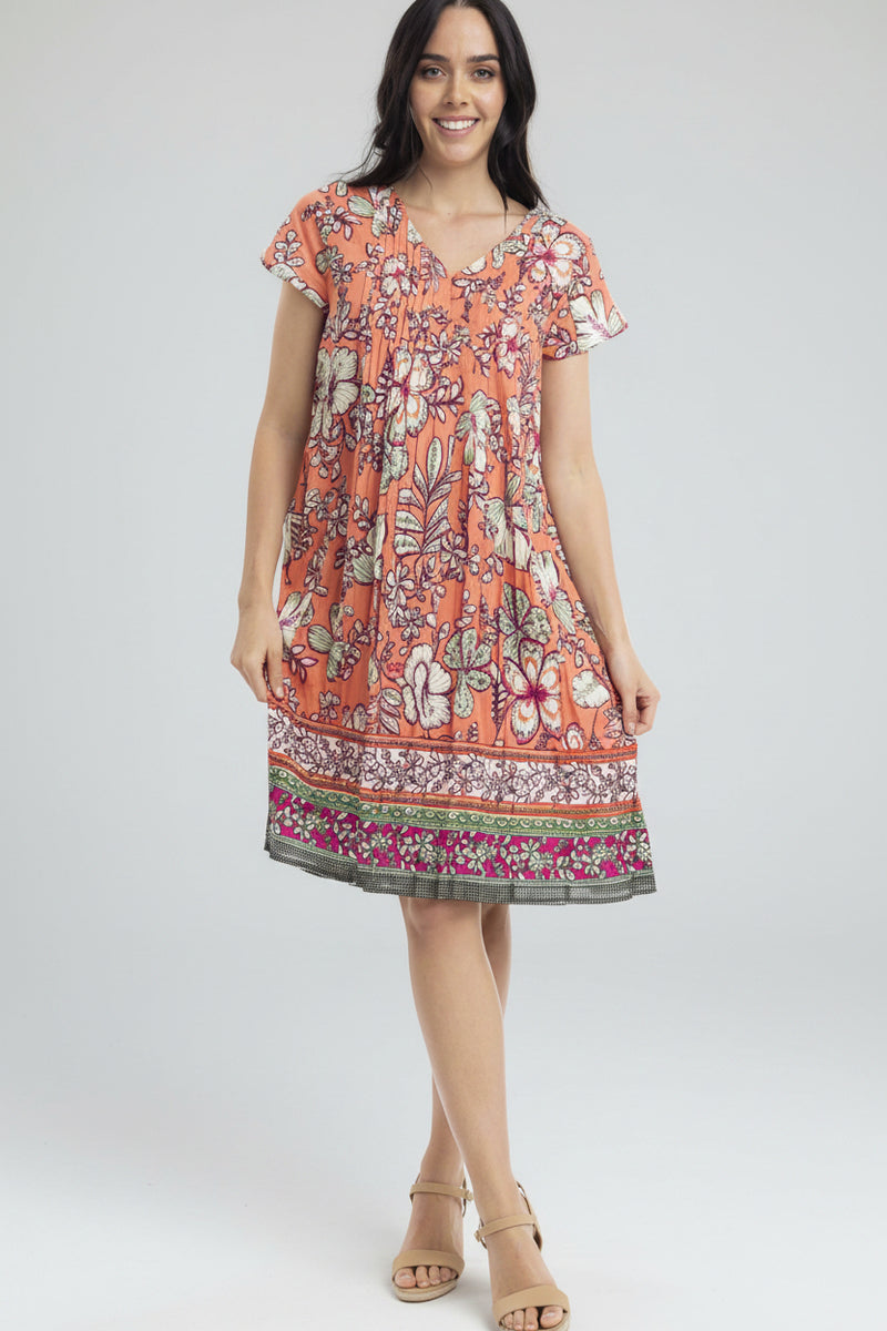 Crinkle Cotton Easy Fit Dress Condoa – Azure Beach and Resort Wear