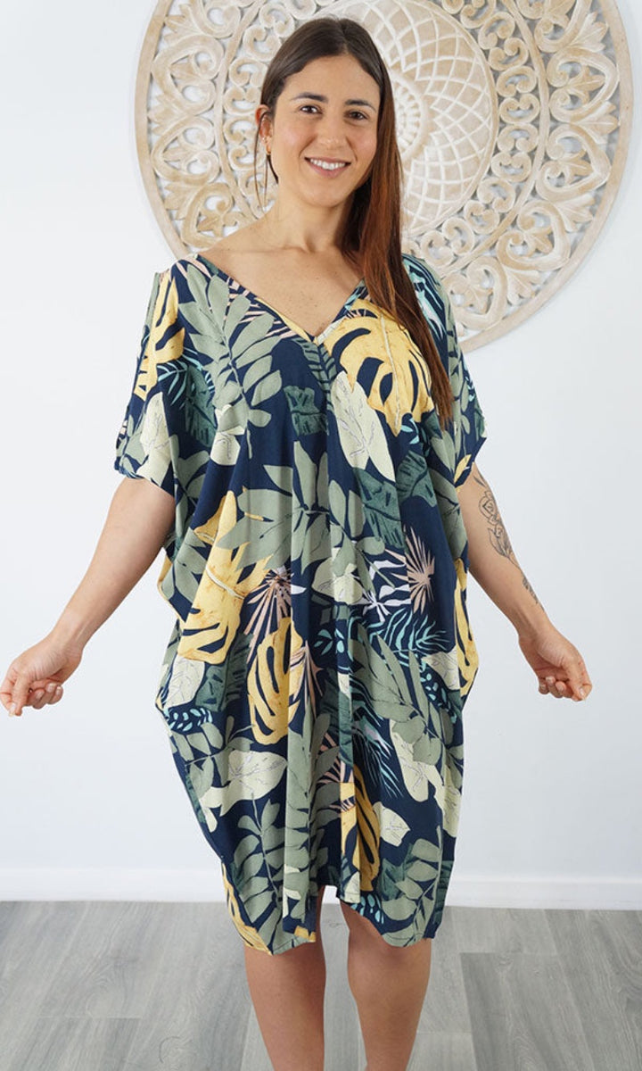 Rayon Dress Drifter Tiwi, More Colours – Azure Beach and Resort Wear