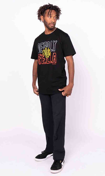 Aboriginal Art Unisex T-Shirt Deadly Blak Fella – Azure Beach and ...