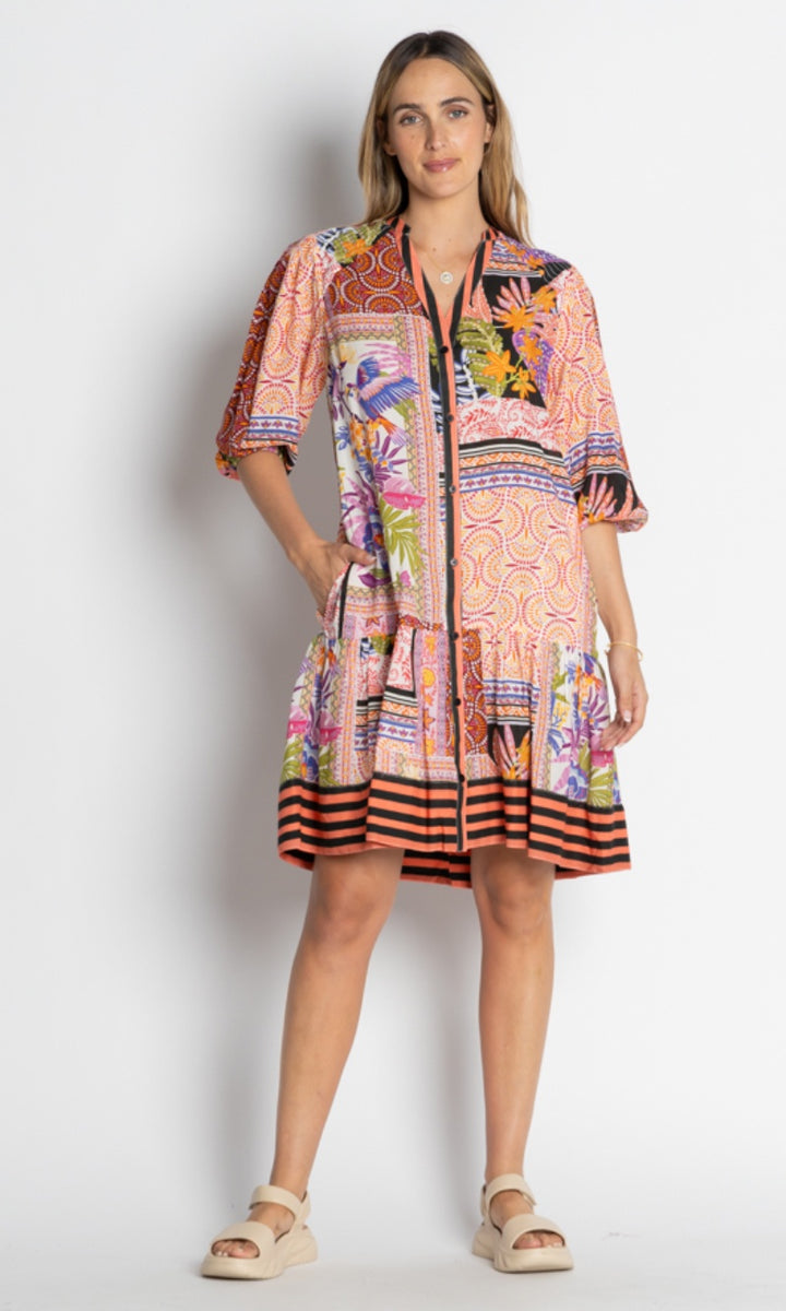 Viscose Dress Velora, More Colours – Azure Beach and Resort Wear