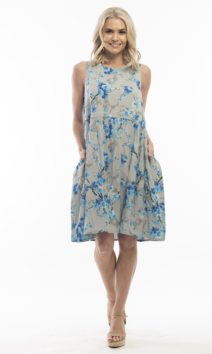 Rayon/Linen Dress Bubble Kintsugi (2) – Azure Beach and Resort Wear